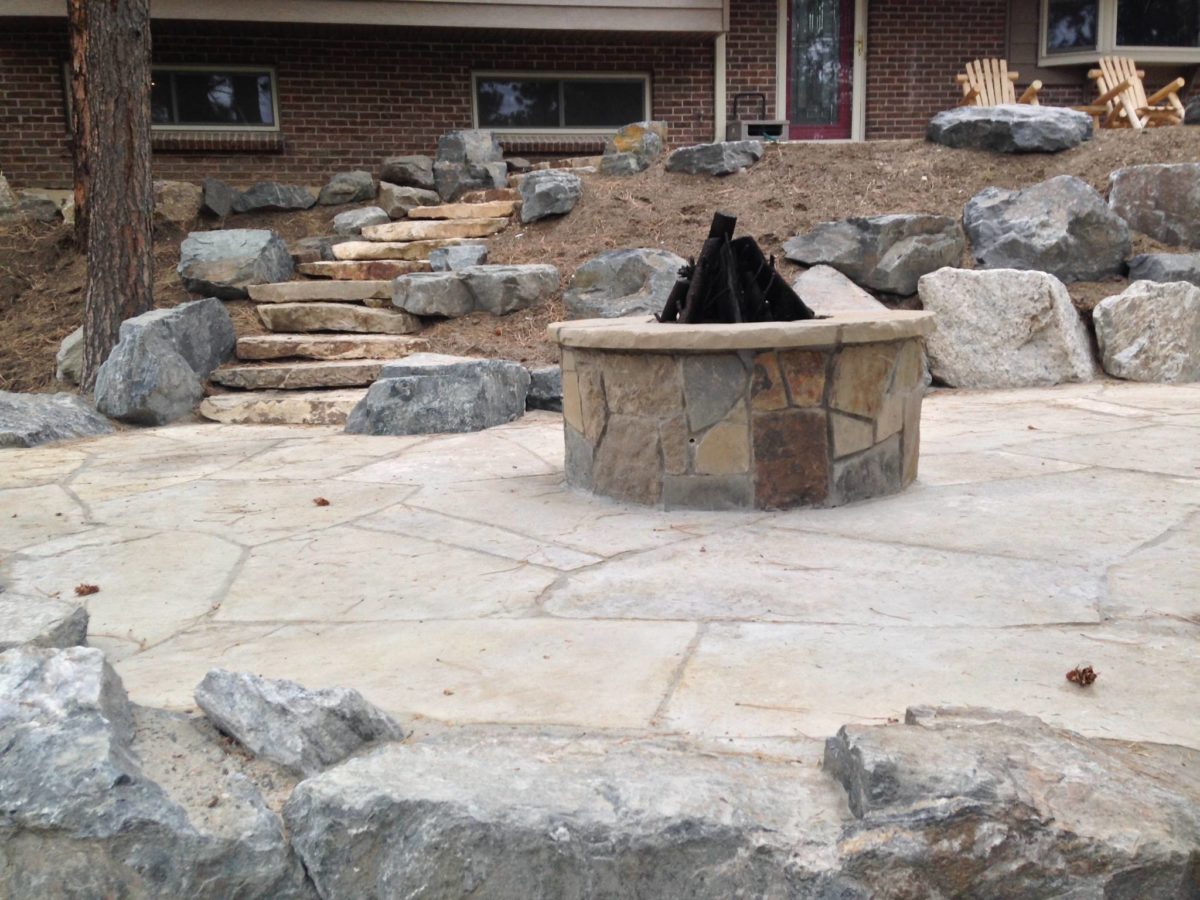 Patios and Outdoor Stairways Gallery - Colorado Nature Design