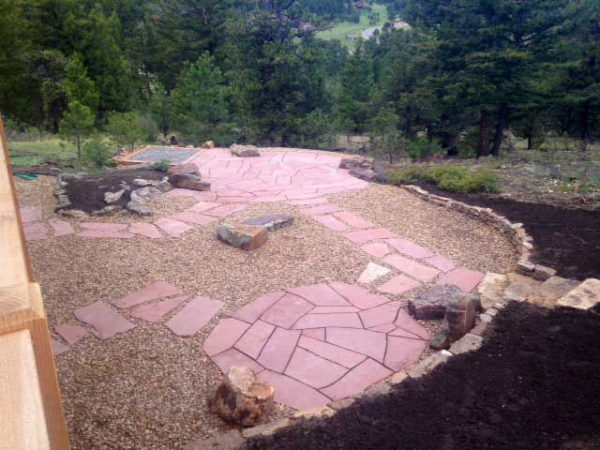 Retaining Walls and Stone Paths Gallery - Colorado Nature Design