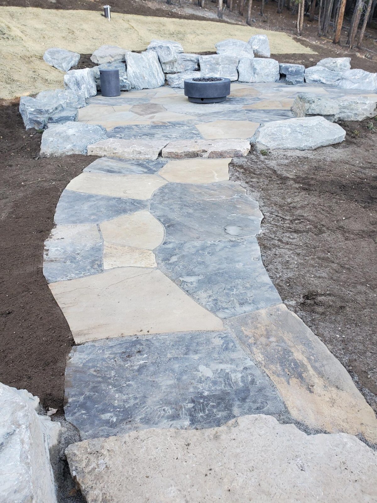 Retaining Walls and Stone Paths Gallery - Colorado Nature Design