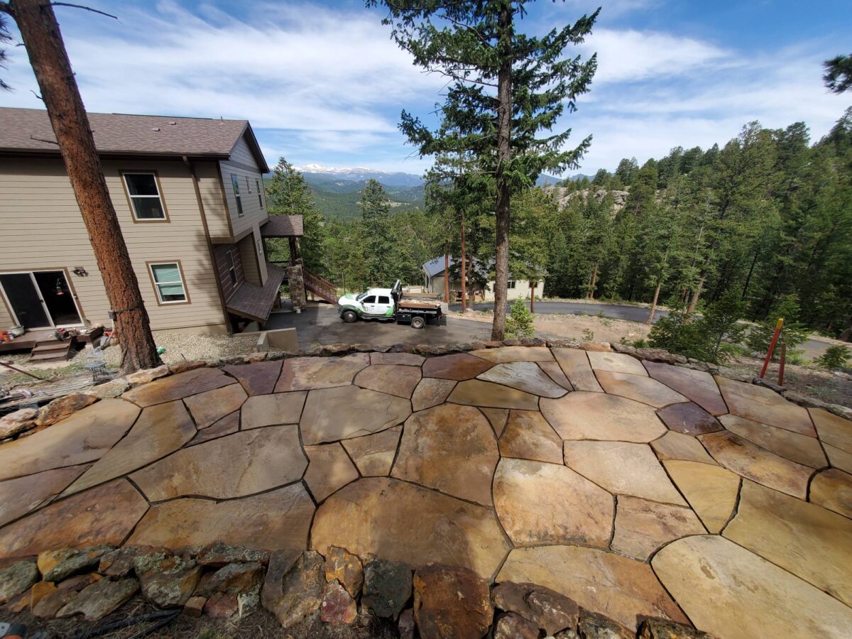 Patios and Outdoor Stairways Gallery - Colorado Nature Design