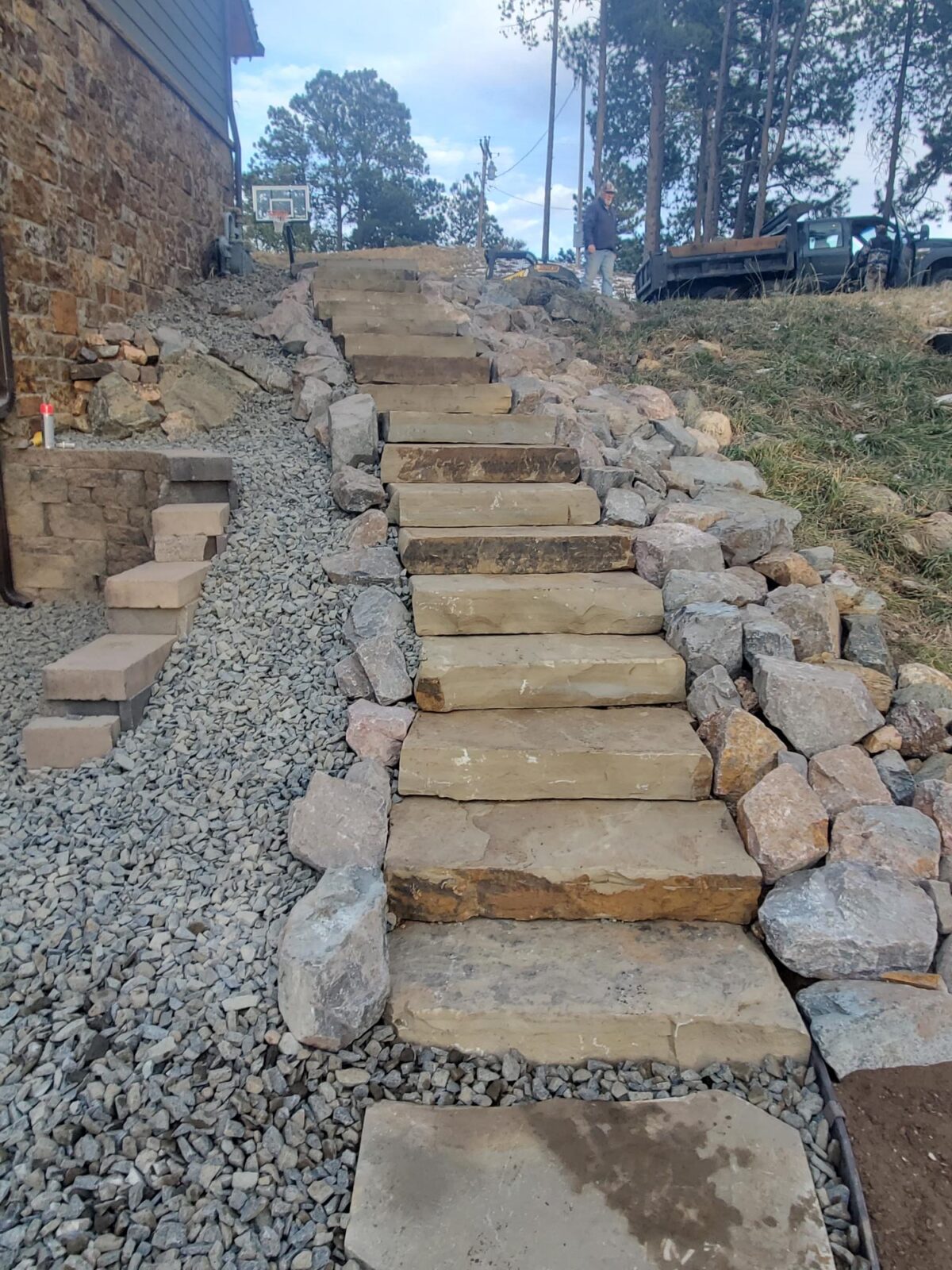 Patios and Outdoor Stairways Gallery - Colorado Nature Design
